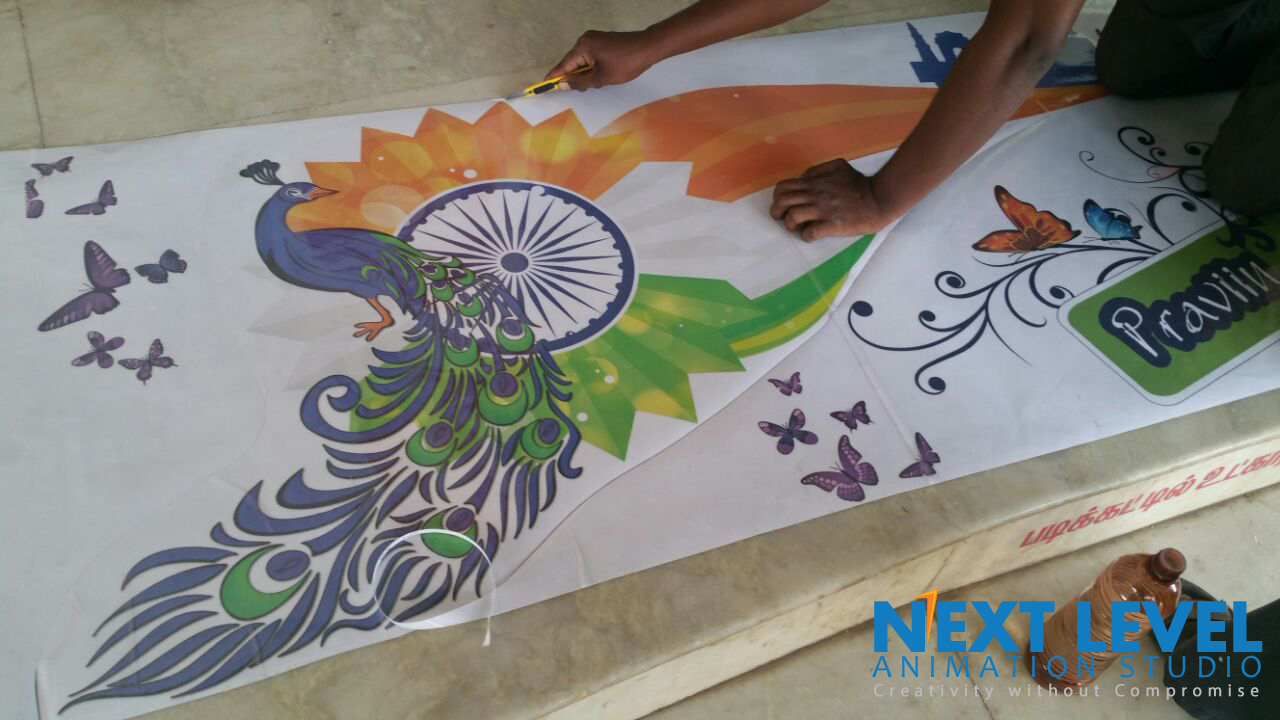bus painting designs in India - 3D Animation Company in Madurai, Chennai