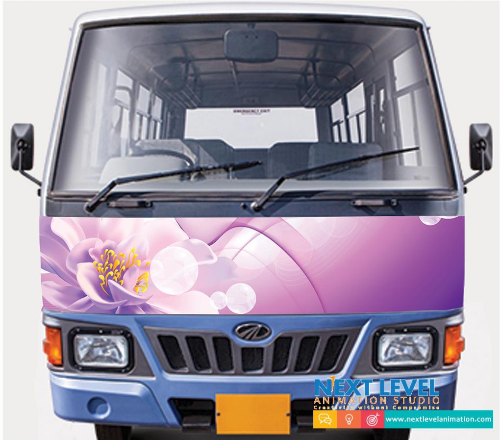 van body graphics design in India - 3D Animation Company in Madurai ...